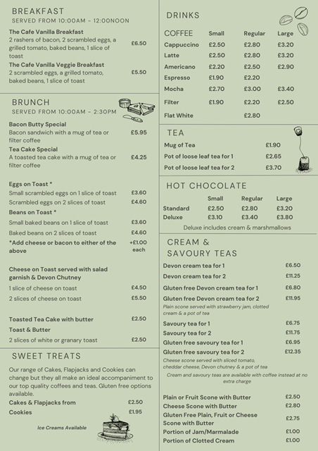 Café Vanilla